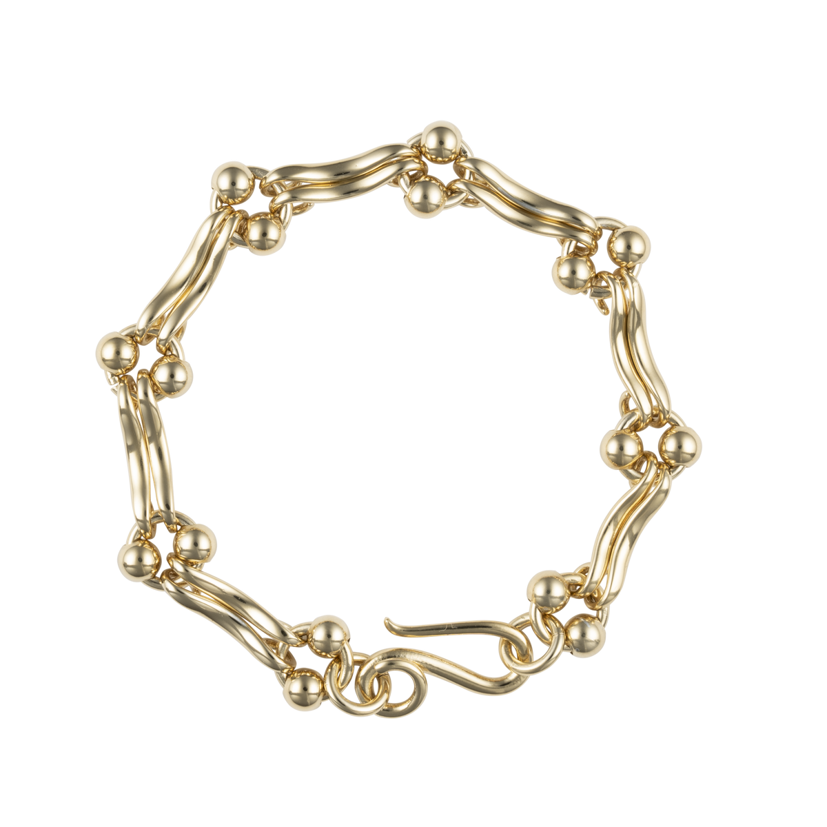 Gold Union Bracelet – Sapir Bachar